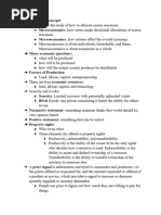 Econ 1014 Exam 2 Cheat Sheet | PDF | Economics | Economies