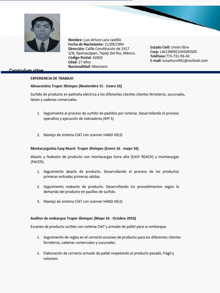 CV - Manuel Serrano | PDF