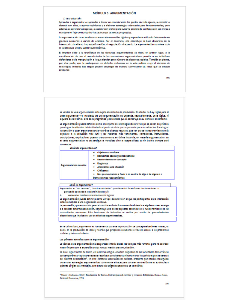 Modulo 5 Argumentacion | PDF