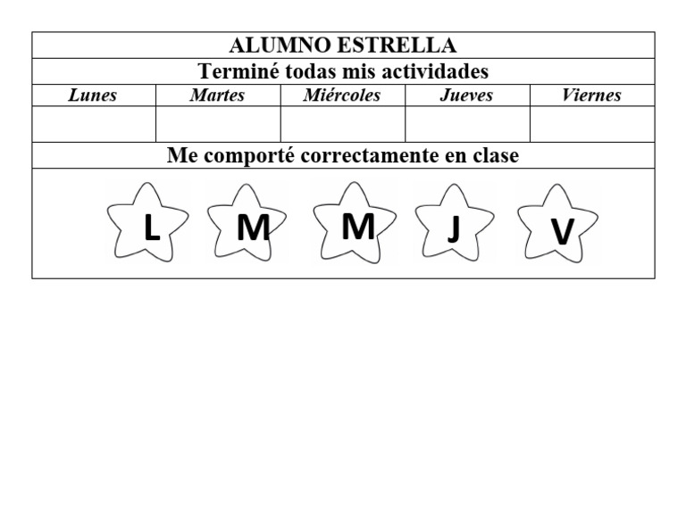 Alumno Estrella | PDF