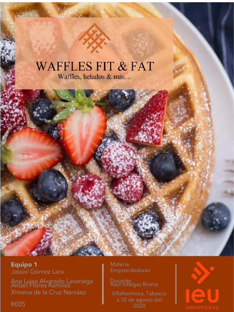 PDF Proyecto Waffles - Compress | PDF