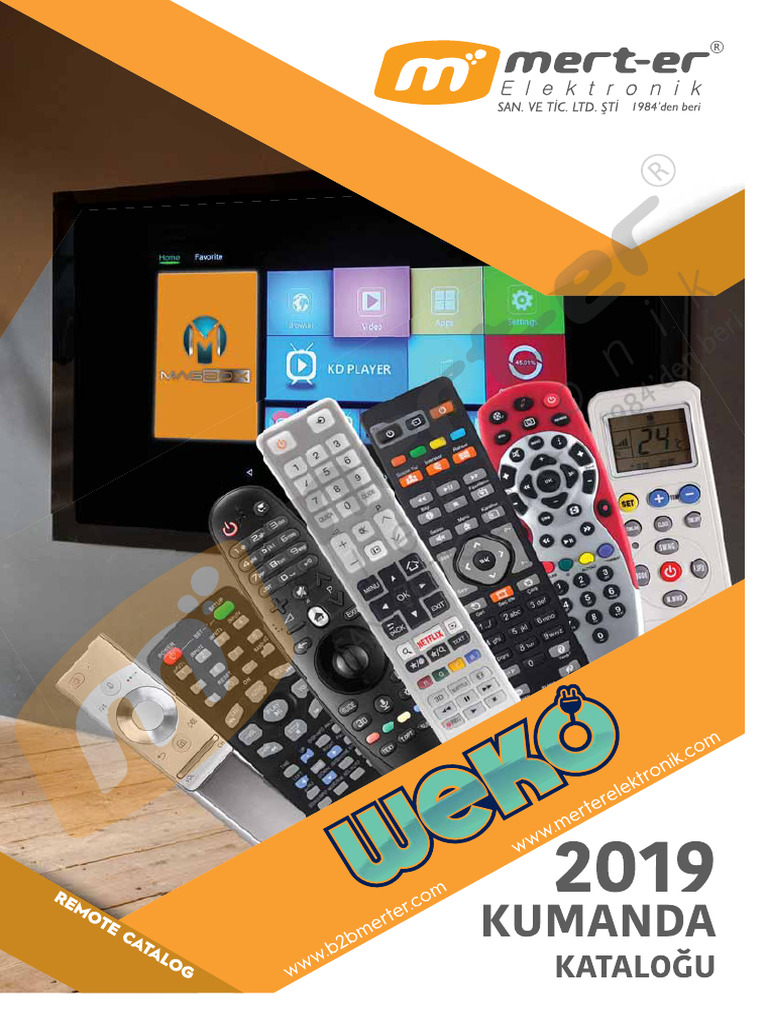 Merter Elektronik 2019 Kumanda Katalogu | PDF | Embedded Linux ...