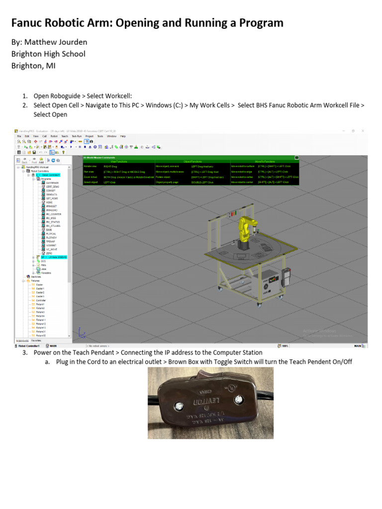 infoPLC - Net - 02a Open and Run Program | Download Free PDF ...