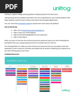 Students How To Log Into Unifrog For The First Time For The Website ...