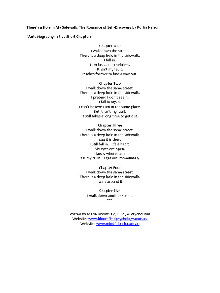 The Journey of Self-Discovery Poem | PDF | Mystery, Thriller & Crime ...
