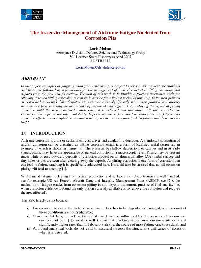 $MP Avt 303 KN3 | PDF | Fatigue (Material) | Fracture