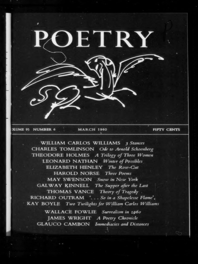 Sim Poetry 1960-03 95 6 | PDF | Dream