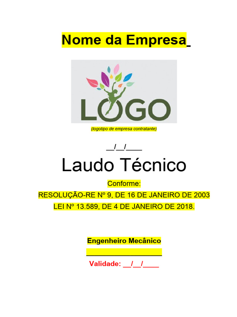Laudo Técnico - Ar Condicionado | Download grátis PDF | Ar condicionado | Válvula