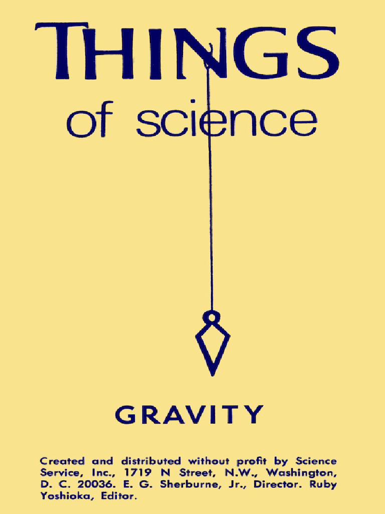 Things of Science (1969) Gravity | PDF
