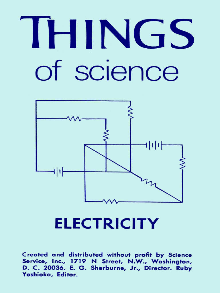 Things of Science (1970) Electricity | PDF