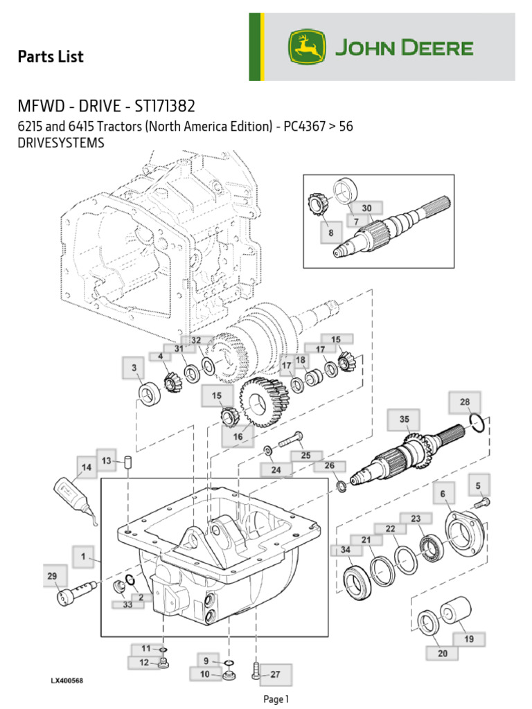 Parts List | PDF | Axle | Mechanical Engineering