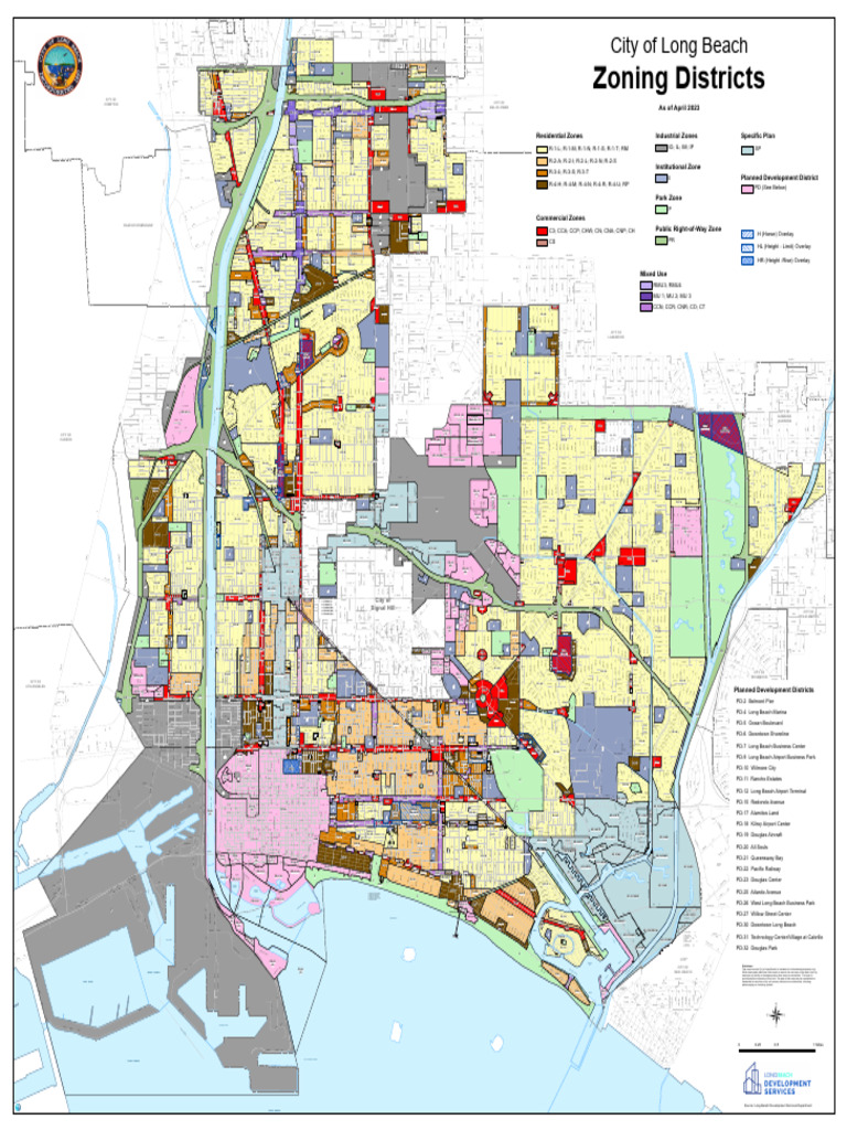 Zoning Districts Map 50 x50 | PDF
