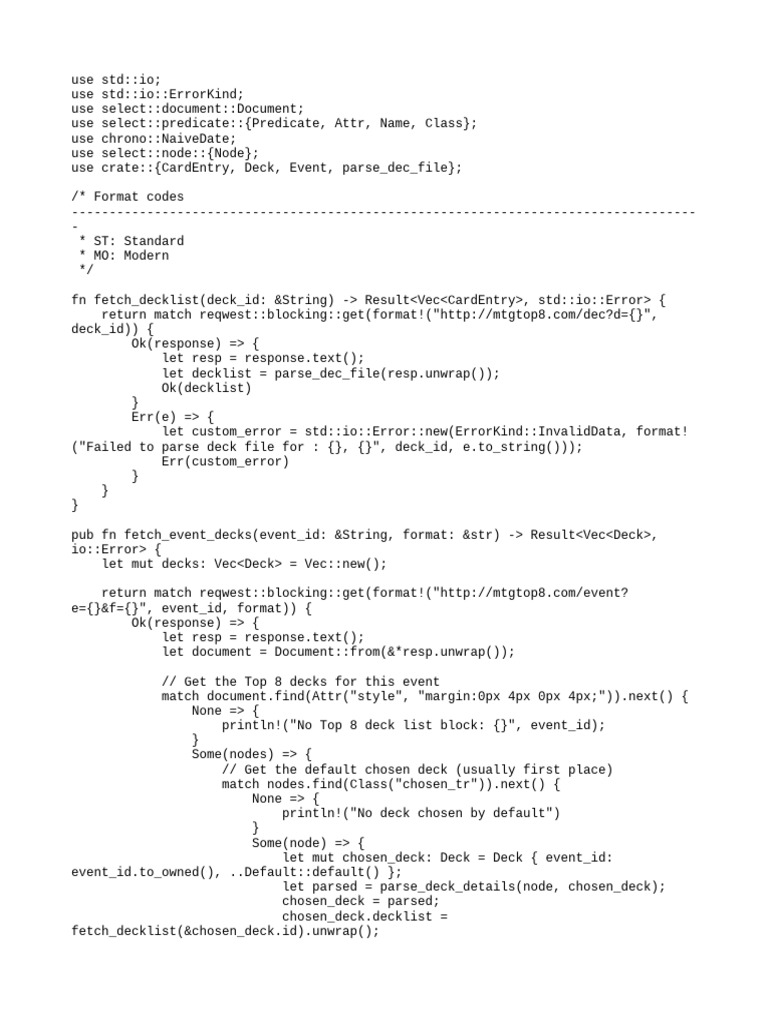 Mtgtop 8 | PDF | Computer Programming | Computing Mtgtop 8 | PDF | Computer Programming | Computing