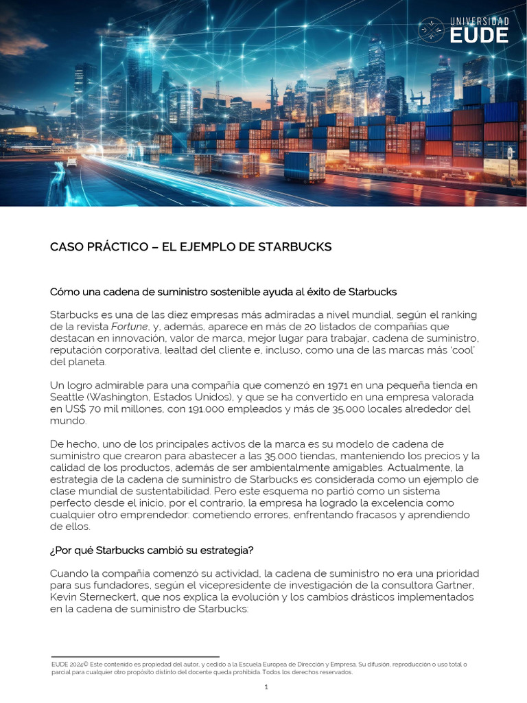 Caso 2 - Distribucion Comercial y Logística | PDF | Cadena de suministro | Logística