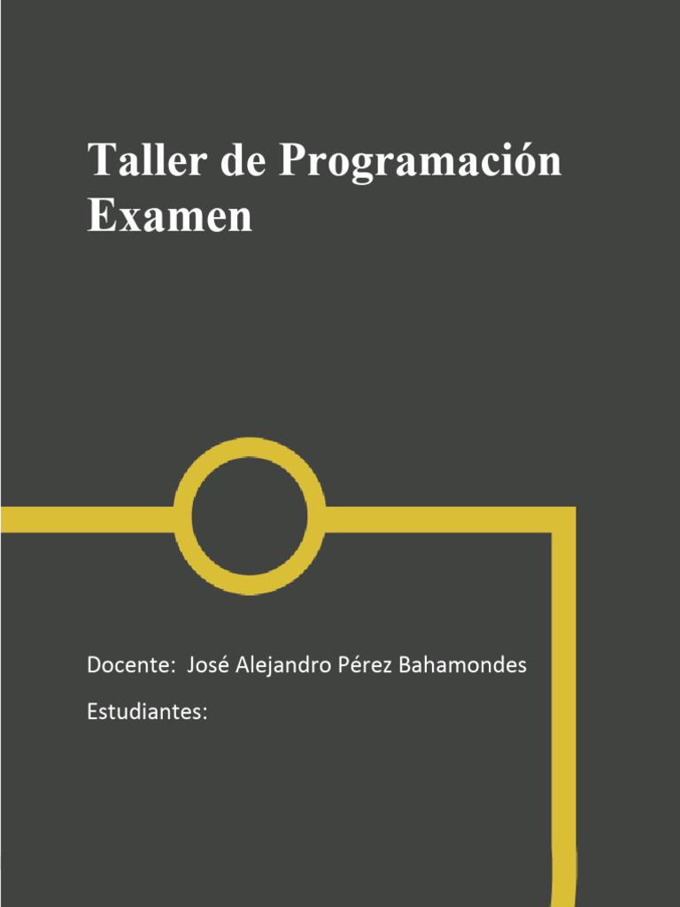 Examen Final de Programación en Python | PDF | Python (lenguaje de ...