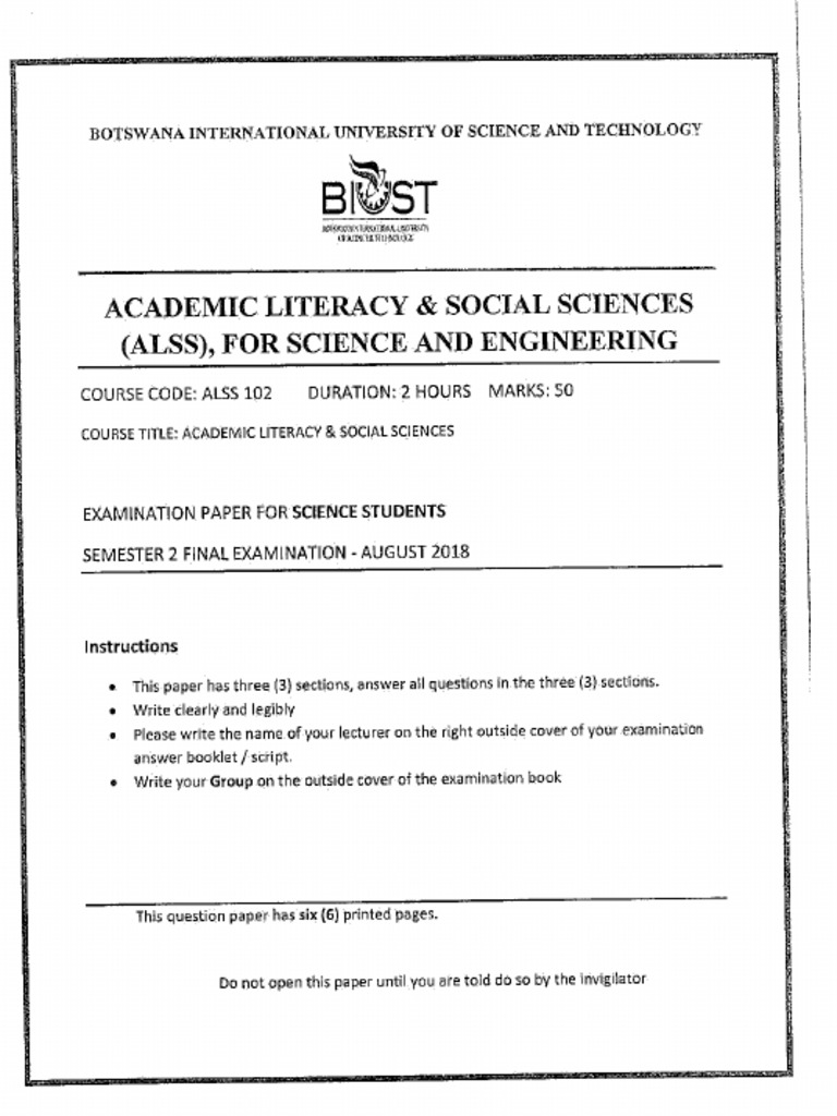 Alss 102 2019 | PDF
