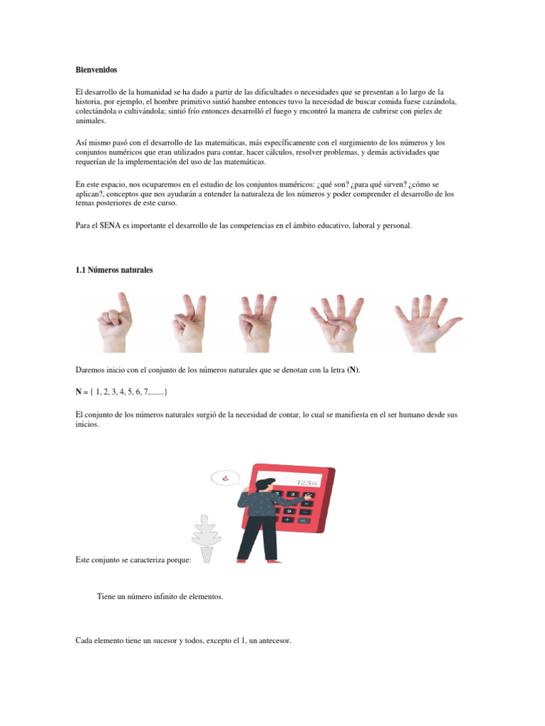 Matematica Basica | PDF | Números | Exponenciación