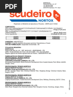 6d21e Bula Fox Xpro Fungicida | PDF | Embalagem e rotulagem | Armazém