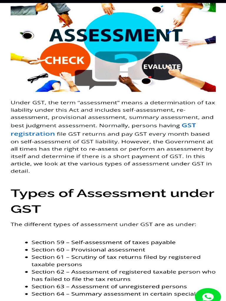 Assessment | PDF | Value Added Tax | Taxes