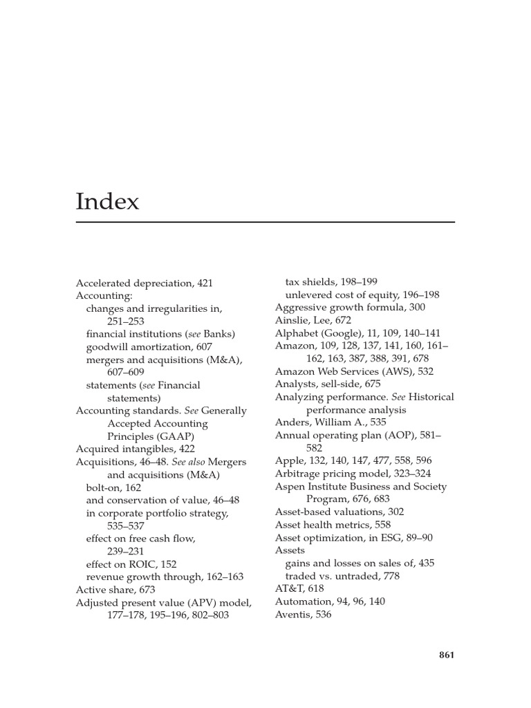 Valuation Measuring and Managing The Value of Companies by Tim Koller ...