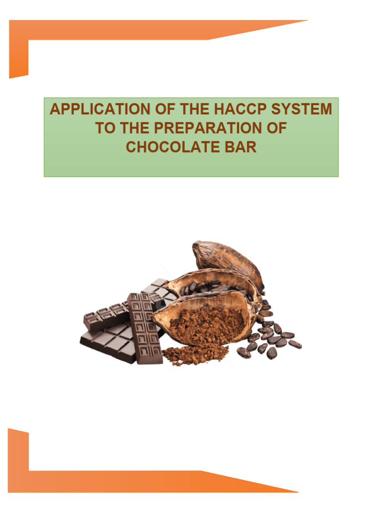 Haccp Chocolate Bar | PDF | Chocolate | Sugar