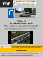 Regras para Inversão de Sentido de Marcha | PDF | Tráfego