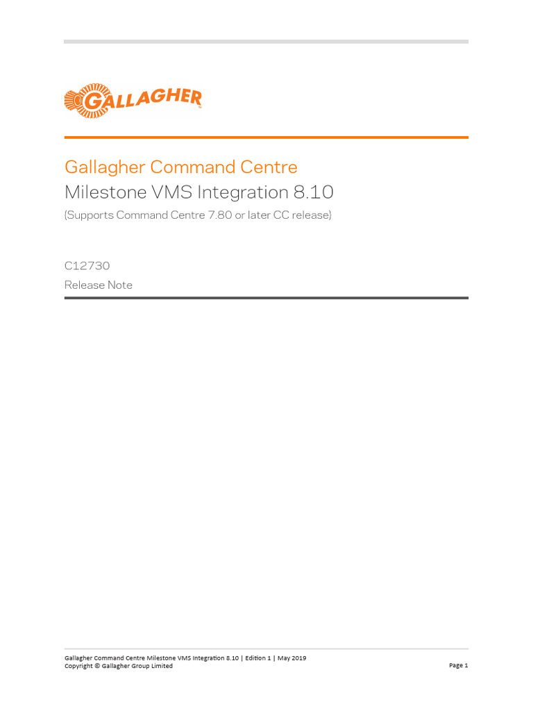 Release Note Vms Milestone | PDF | Digital Video Recorder | Video