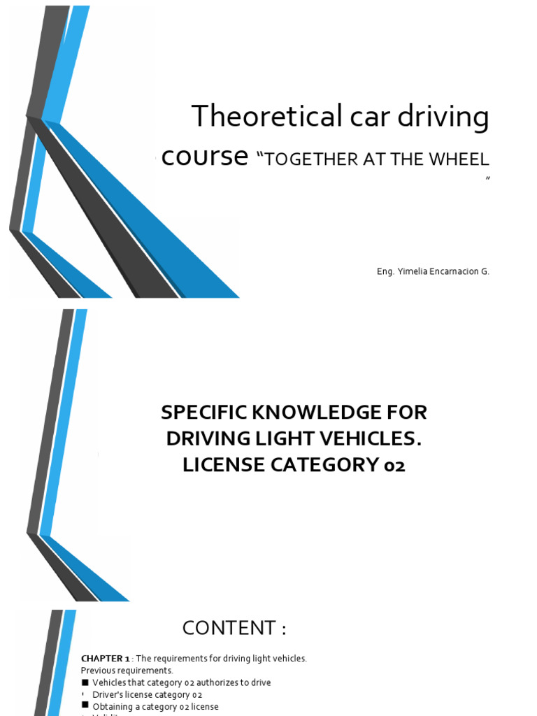 Comprehensive Guide to Light Vehicle Driving | PDF | Anti Lock Braking ...