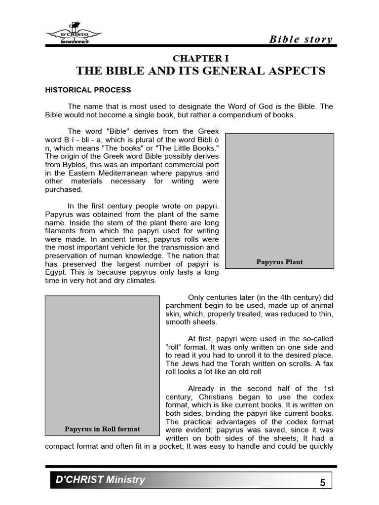 History of the Bible: Origins and Formats | PDF | Bible | New Testament
