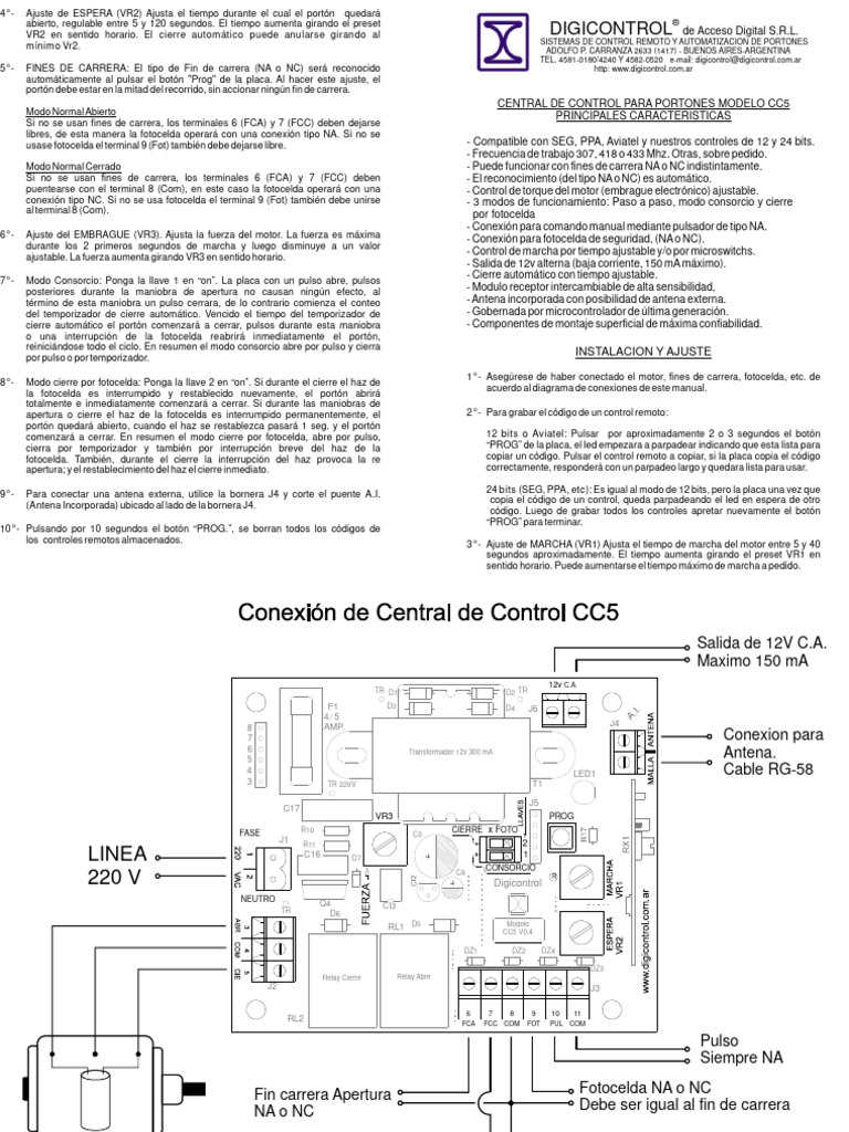 Manual CC5 | PDF | Ingenieria Eléctrica
