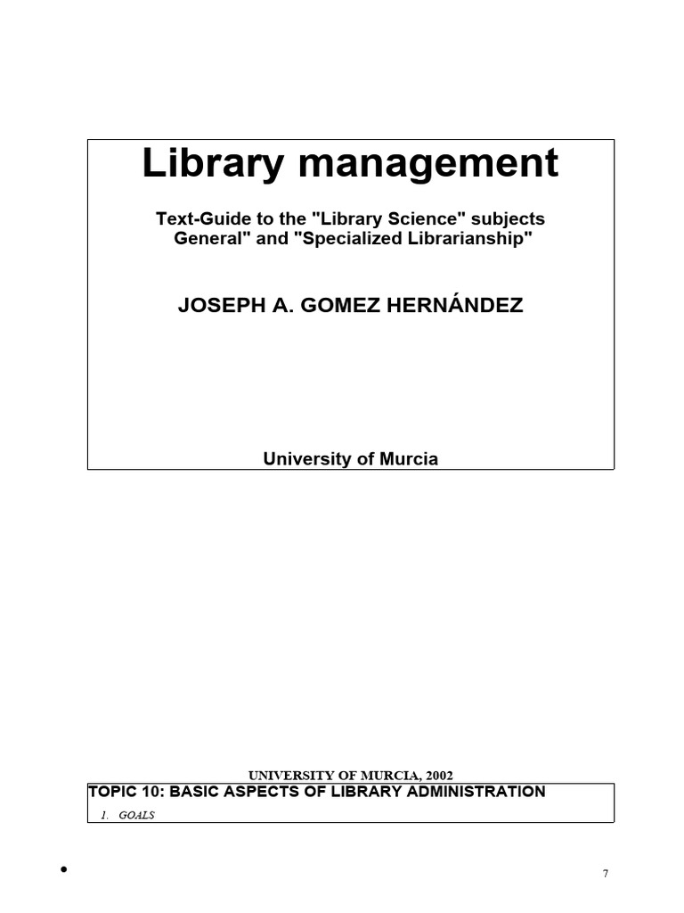 Basic Aspects of Library Administration | PDF | Libraries | Expense