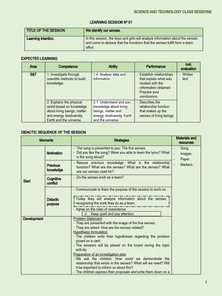 Understanding Our Five Senses | PDF | Hypothesis | Senses