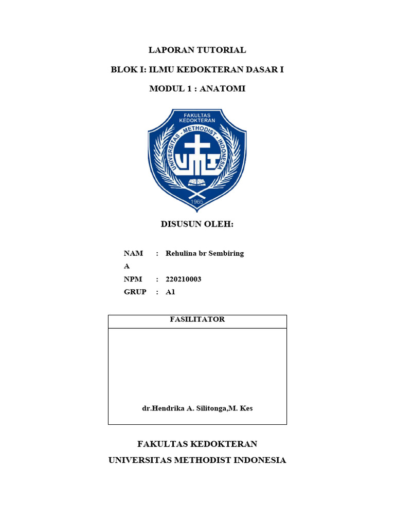 Laporan Tutorial 1 Rehulina | PDF