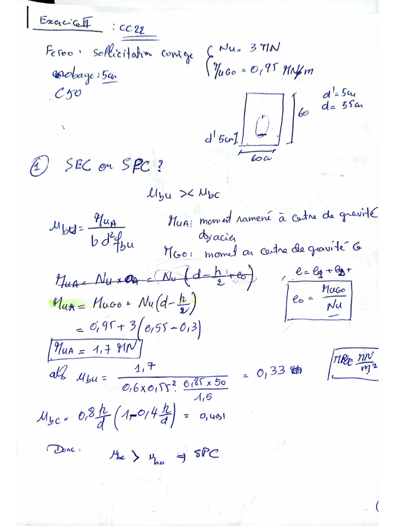 CC 2022 - Flexion Composé | PDF