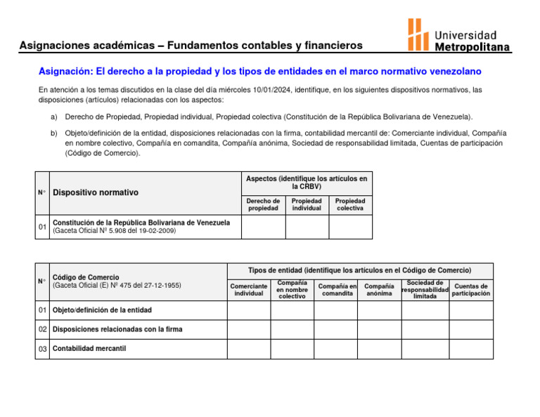 Asignación 1 FCF | PDF