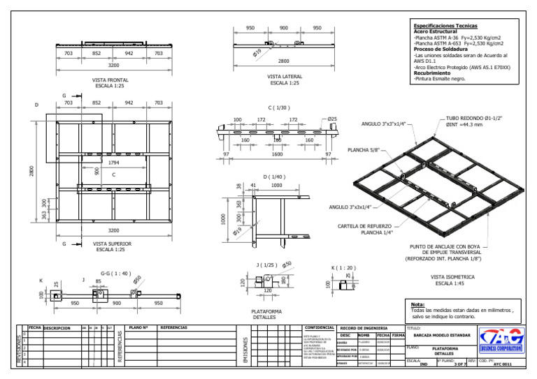 Plataforma | Descargar gratis PDF | Acero