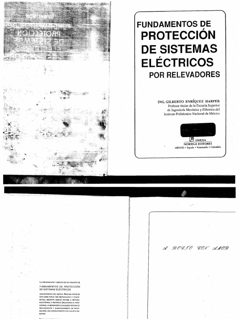Fundamentos de Proteccion de Sistemas Electricos-Parte 1 | PDF