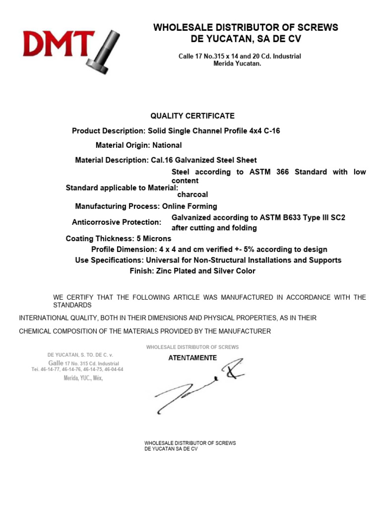 Single Channel 4x2 and 4x4 | PDF | Sheet Metal | Galvanization
