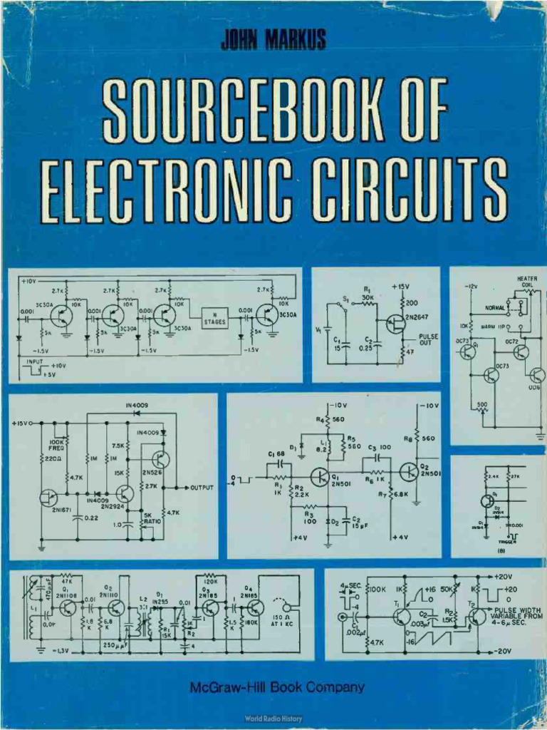 Sourcebook of Electronic Circuits Markus 1968 | PDF | Electronic Circuits | Amplifier