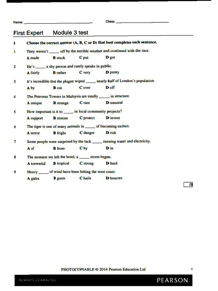 Test Module 3 | PDF