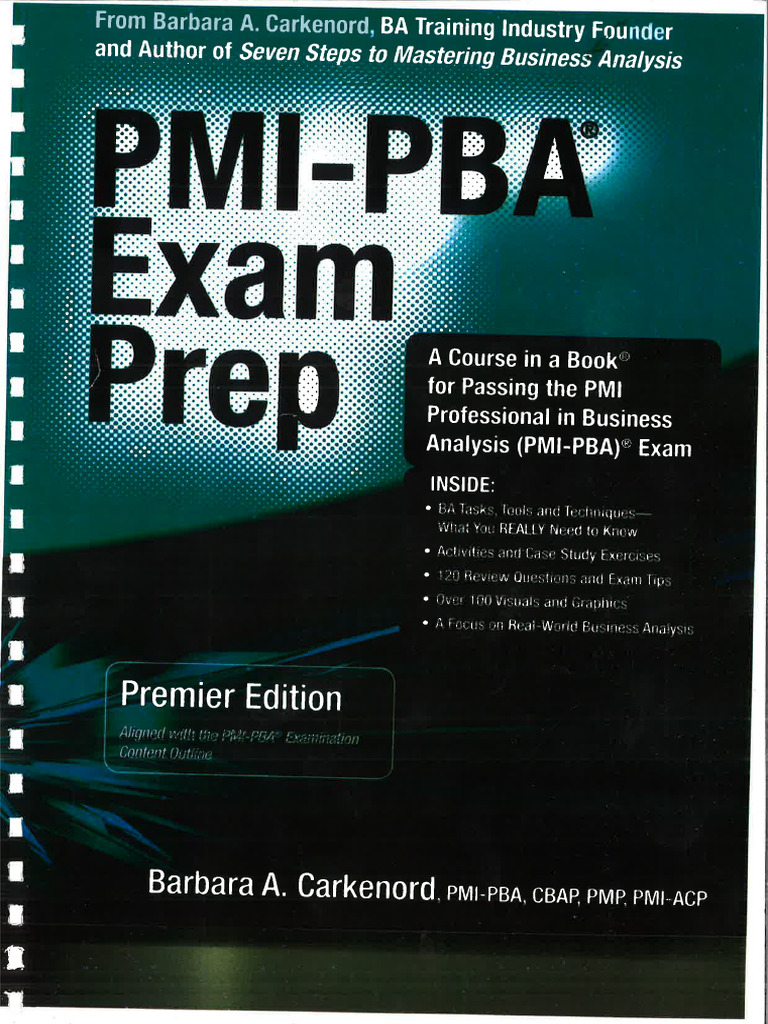 Pmi - Pba Book-Rita | PDF