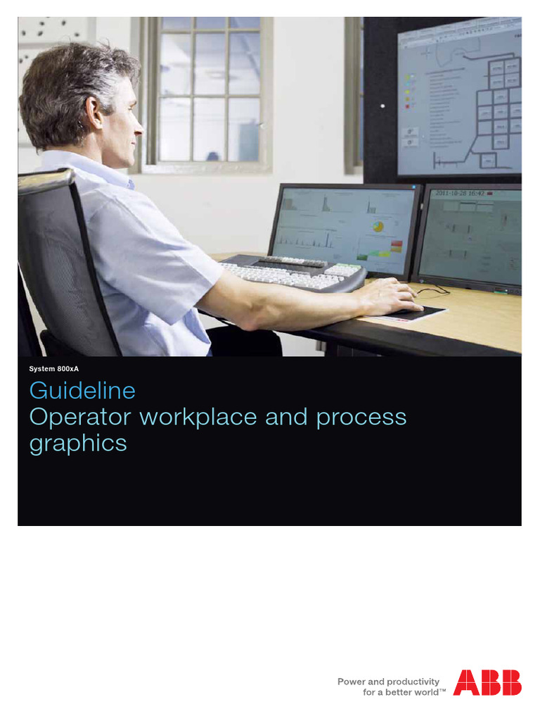 Guideline Operator Workplace and Process Graphics | PDF | Contrast ...