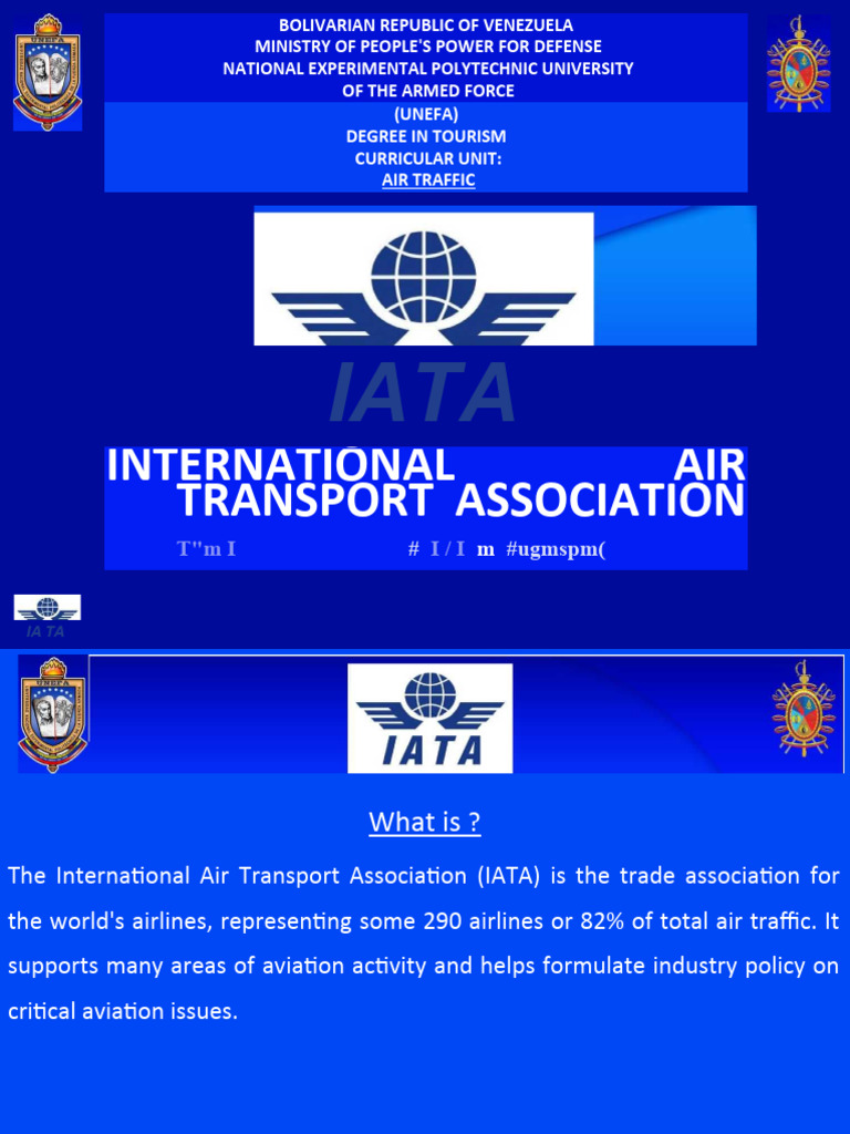 IATA Presentation | PDF | Airlines | Aviation