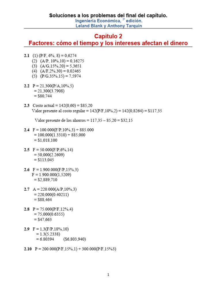 Factores: Cómo El Tiempo y Los Intereses Afectan El Dinero: Soluciones A Los Problemas Del Final ...