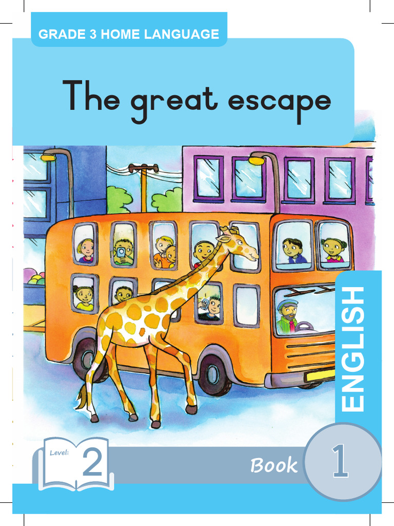 The Great Escape: Grade 3 Reader | PDF | Reading Comprehension | Phonics