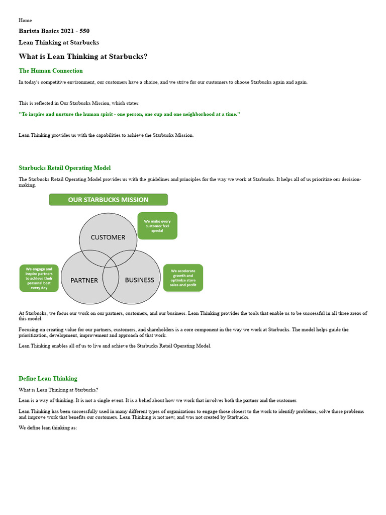 Lean Thinking | PDF | Career & Growth | Business