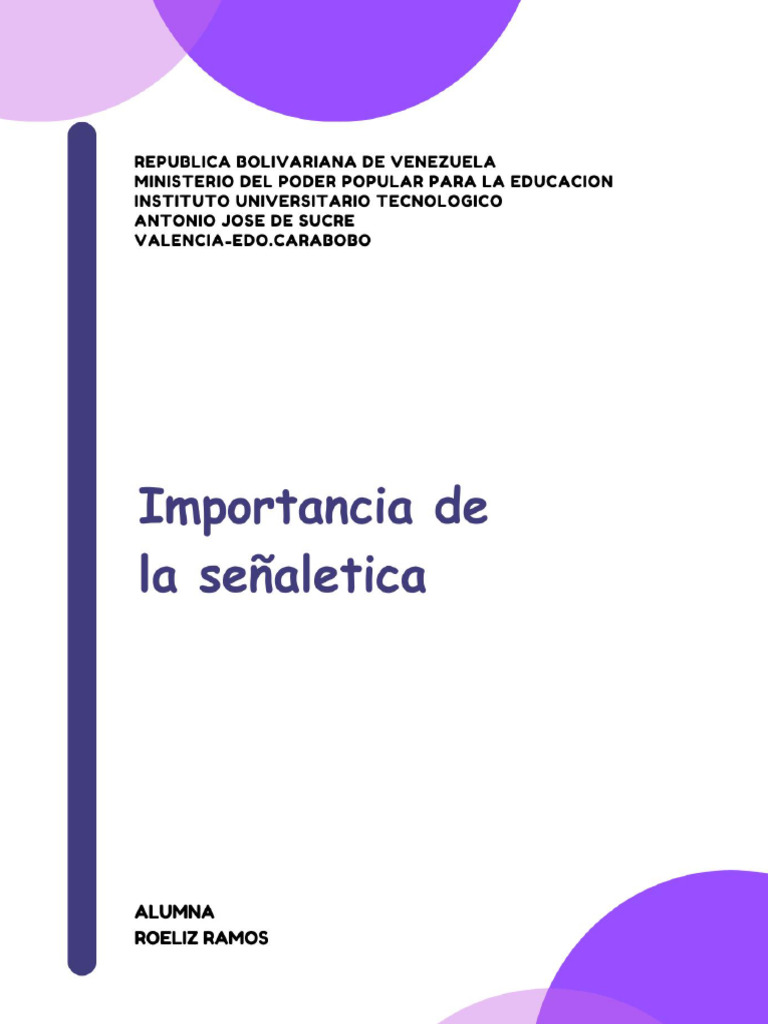 Señaletica | PDF | Tráfico