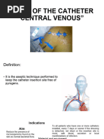 PICC Dressing Change Guidelines | PDF | Clinical Medicine | Medicine