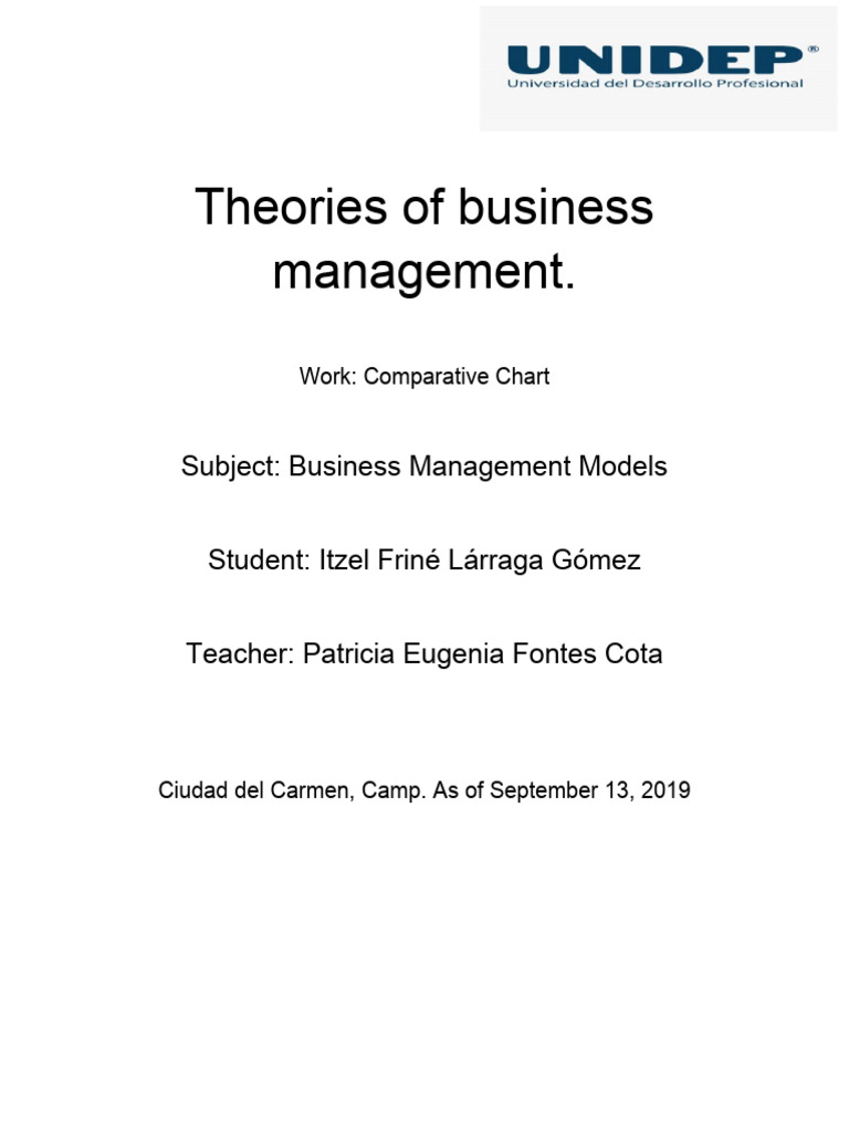 Business Management Theories | PDF | Science | System