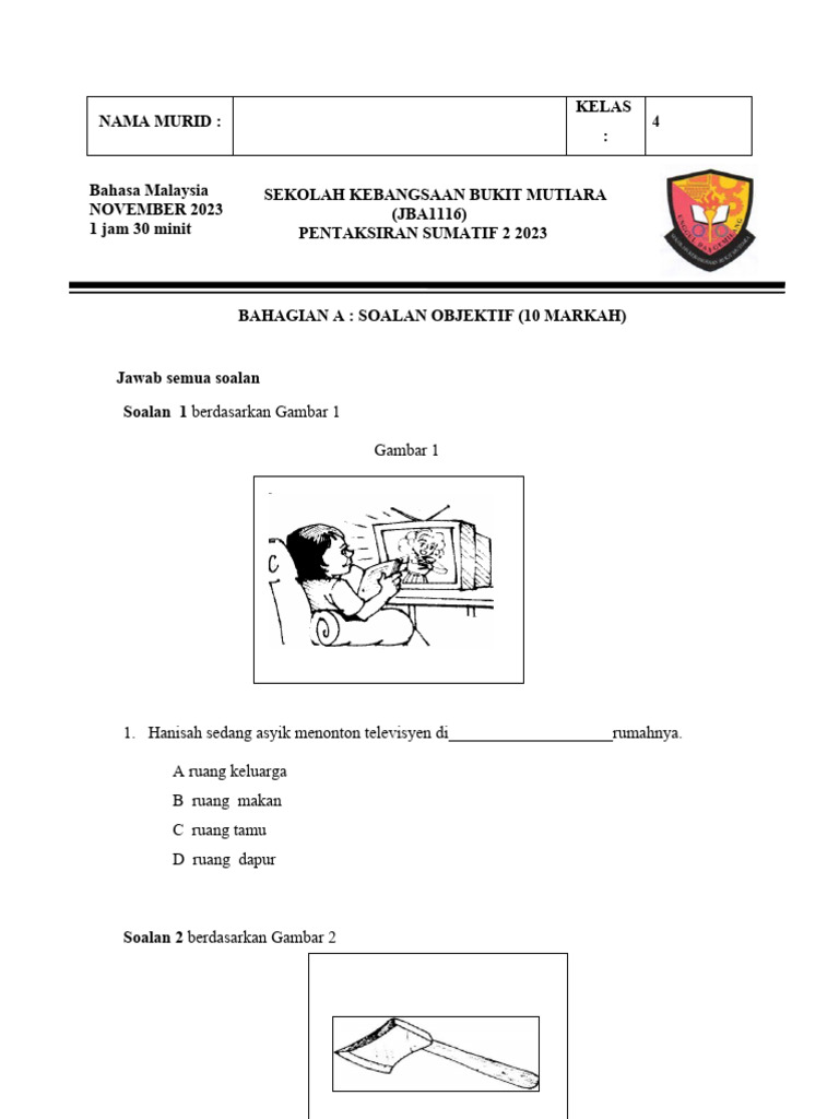 Contoh Format Ps2 2023 Pdf